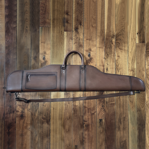 High Scoped Leather Rifle Case WB-101 - Leatherlink