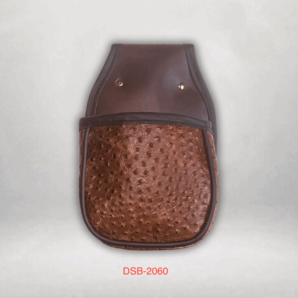 Embossed Leather Double Shell Bag – Handmade in USA | Leather Link ...